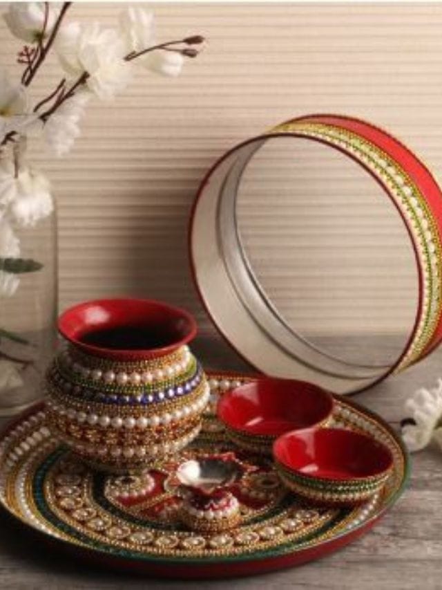 ਪਹਿਲੀ ਵਾਰ ਰੱਖ ਰਹੇ ਹੋ ਕਰਵਾ ਚੌਥ ਦਾ ਵਰਤ ਤਾਂ ਖੁਦ ਸਜਾਓ ਪੂਜਾ ਦੀ ਥਾਲ – Punjabi ...