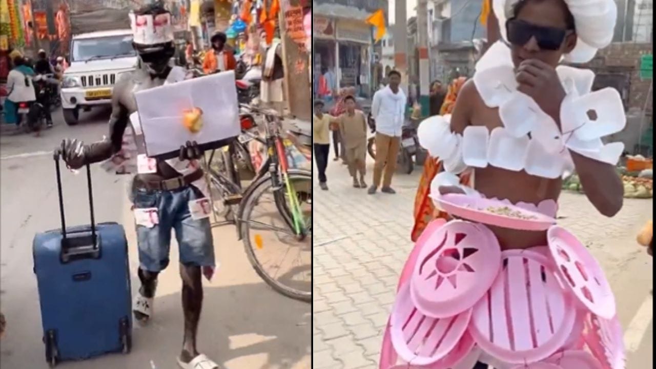 Viral Modelling Video: ਇਹ ਅਜੀਬੋ-ਗਰੀਬ ਮਾਡਲਿੰਗ ਦੇਖ ਕੇ ਨਹੀਂ ਰੋਕ ਪਾਓਗੇ ਹਾਸਾ ...