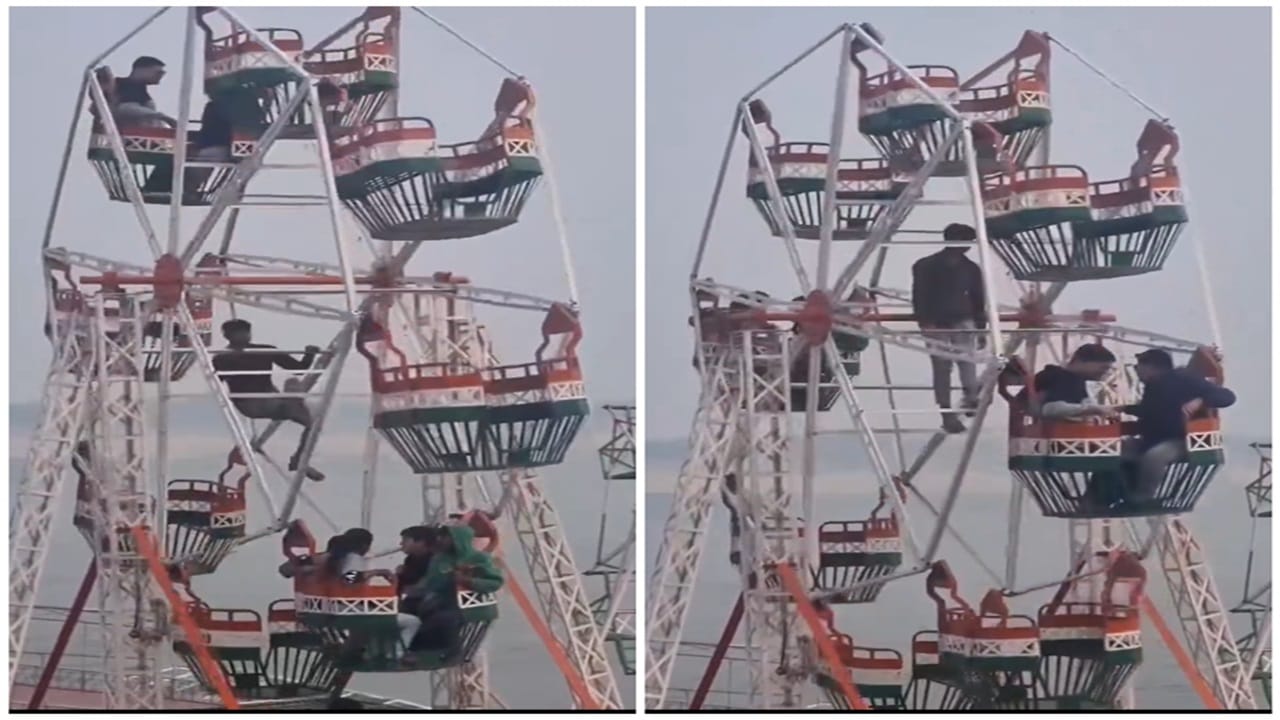 ਜਾਨ ਖਤਰੇ 'ਚ ਪਾ ਝੂਲੇ ਝੁਲਾਉਂਦੇ ਹੋਏ ਸ਼ਖਸ ਦੀ ਵੀਡੀਓ ਵਾਇਰਲ, ਲੋਕਾਂ ਨੇ ਕਿਹਾ ...