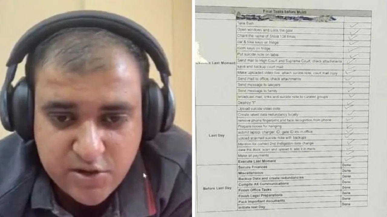 Shocking News: ਅਤੁਲ ਸੁਭਾਸ਼ ਦਾ ਕੀ ਸੀ 33ਵਾਂ ਟਾਰਗੇਟ? 32 'ਤੇ ਲਗਾਇਆ Done; ਸੁਸਾਈਡ ਵਾਲੇ ਦਿਨ ਇਹ 6 ਕੰਮ ...