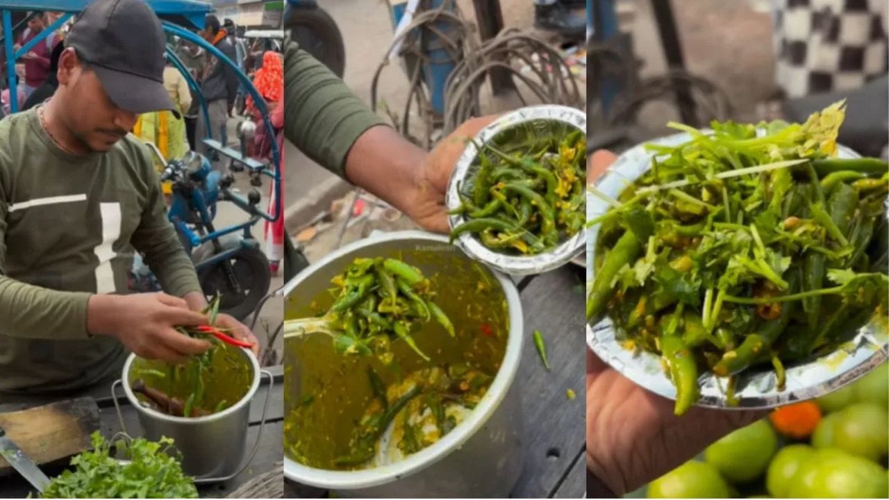 ਸ਼ਖਸ ਨੇ ਮਿਰਚਾਂ ਕੁੱਟ ਕੇ ਬਣਾਈ Chilly Chat, ਵੀਡੀਓ ਦੇਖਣ ਤੋਂ ਬਾਅਦ ਲੋਕ ਬੋਲੇ ...